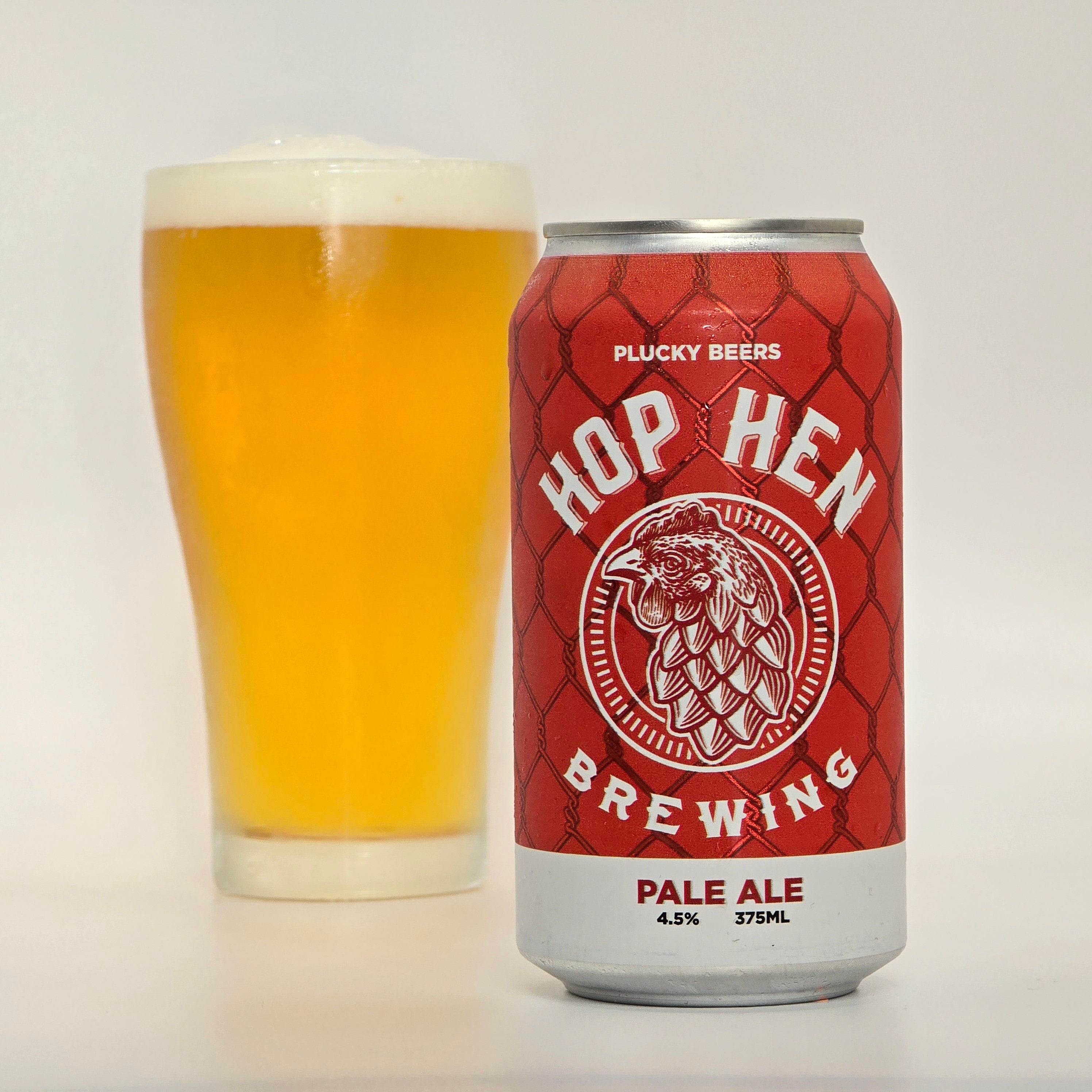 Hop Hen Pale Ale 375ml Cans | Hop Hen Brewing - Very Plucky Beers